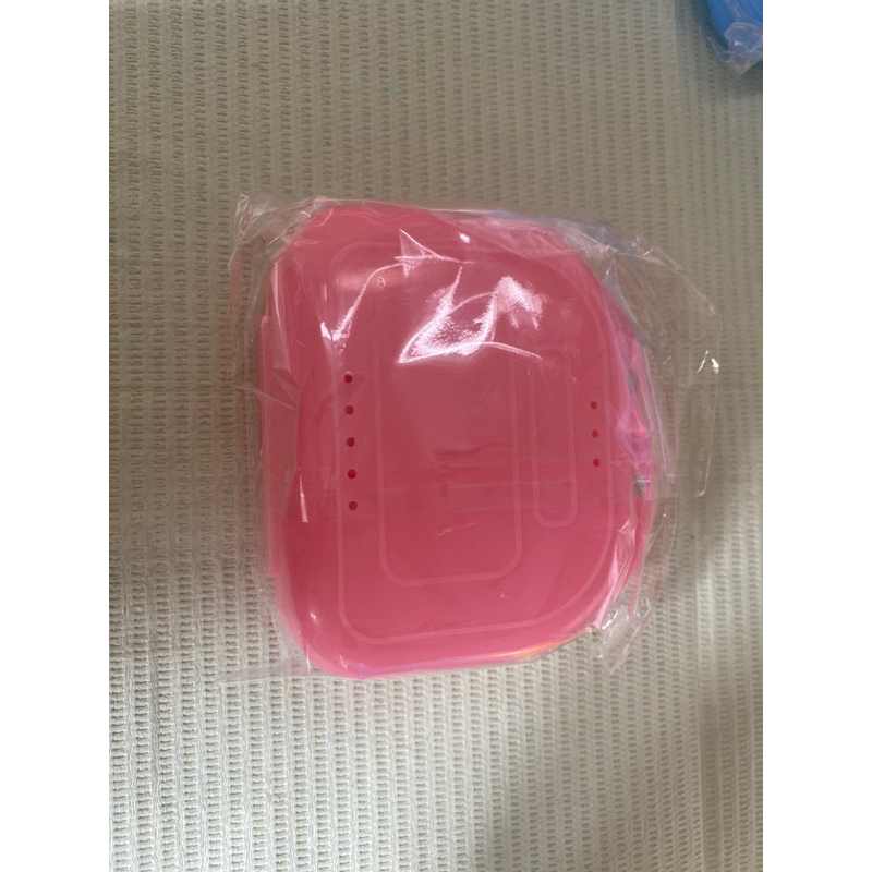 Jual dental retainer box / kotak penyimpanan gigi palsu / kotak ...
