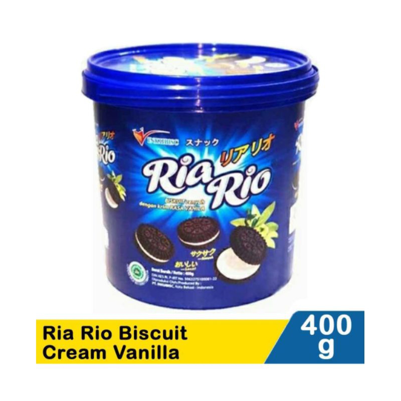 Jual Ria Rio Biskuit Ember 400g | Shopee Indonesia
