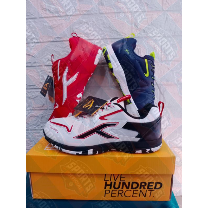 Jual Sepatu Badminton HUNDRED XOOM II 2 hndrd ORIGINAL. | Shopee Indonesia