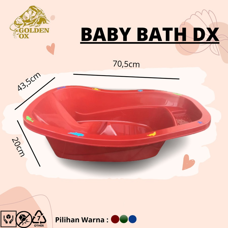 Jual Bak Mandi Bayi Golden Ox / Tempat Mandi Bayi / Baby Bath Ember ...
