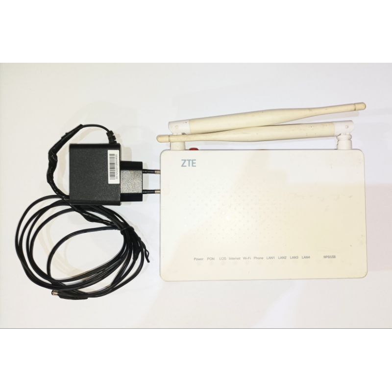 Jual Router ZTE F609 v2 port fo biru | Shopee Indonesia