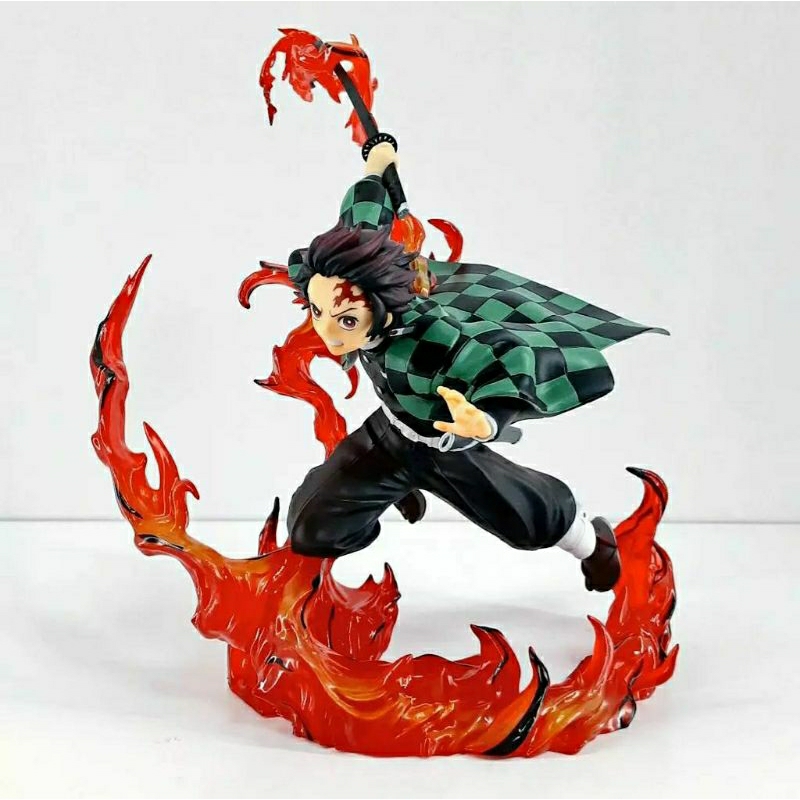 Jual Action Figure Tanjiro Kimetsu No Yaiba Fzo Flame Breath | Shopee ...