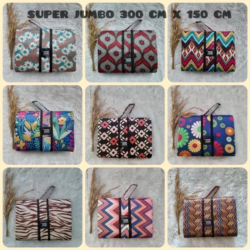 Jual MATRAS TIKAR PIKNIK KARPET TAMASYA LIBURAN PORTABLE BISA LIPAT ...