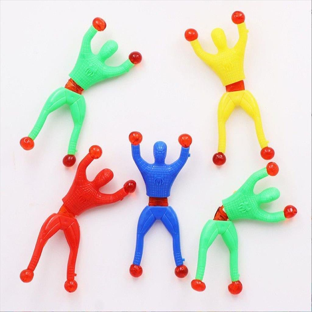 Jual Mainan Stcky Man Tempel Kaca Dinding Spiderman Climbing Wall ...