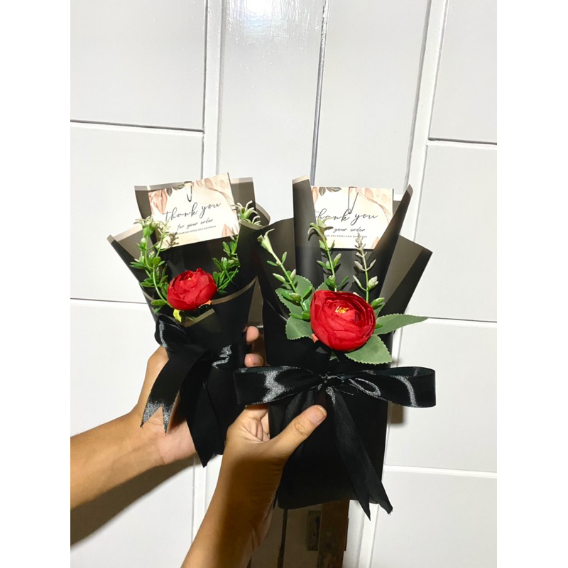 Jual TERMURAH!!!!!! BUCKET BUNGA MINI UK 30x30cm/BUCKET WISUDA/BUCKET ...