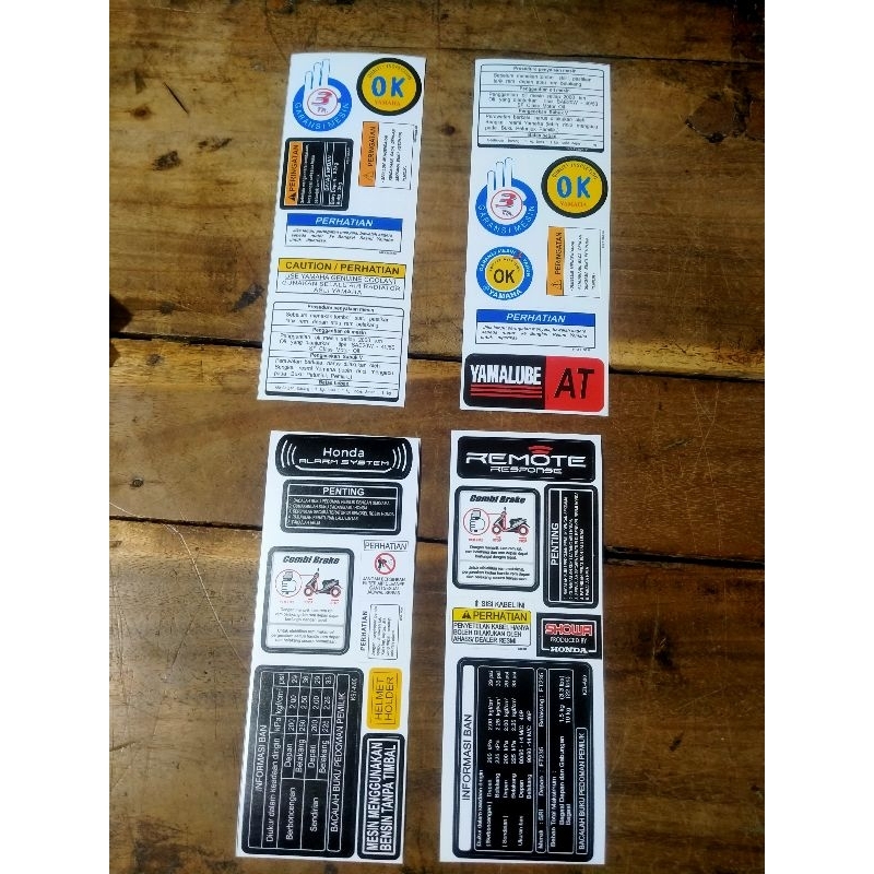 Jual sticker perhatian sticker perhatian | Shopee Indonesia