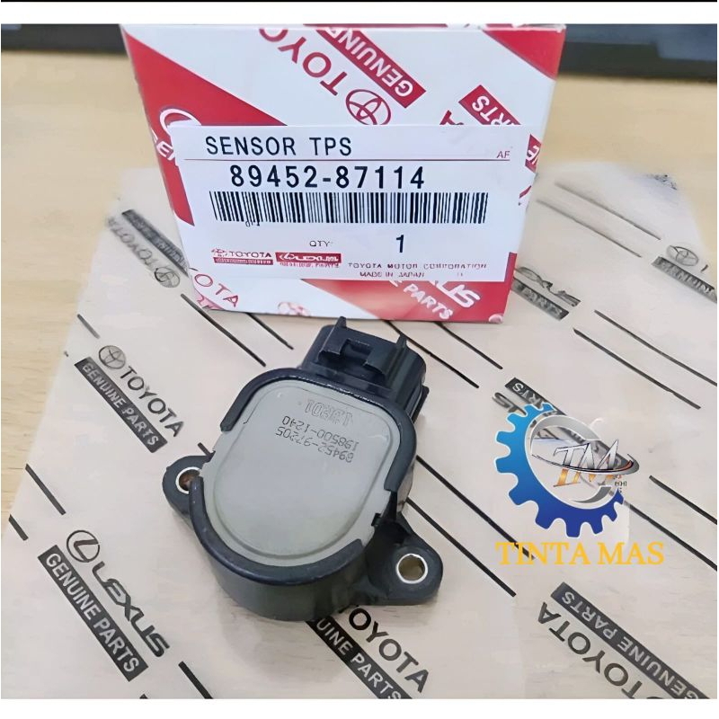 Jual SENSOR TPS SENSOR GAS THROTTLE TROTOL BODY TOYOTA VIOS 87114 ...