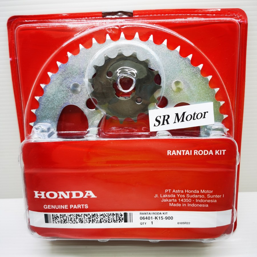 Jual gear gir set girset rantai chain kit komplit cb150r cb 150r lama ...