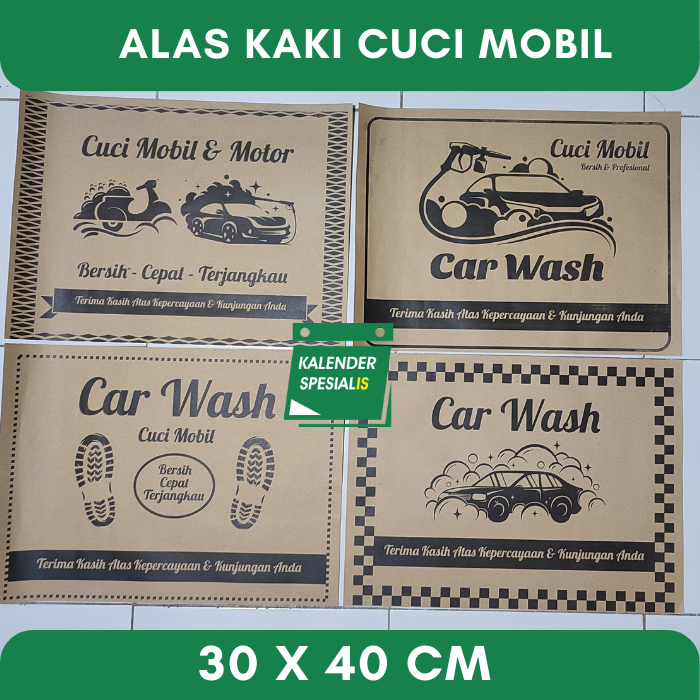 Jual PROMO ALAS KAKI CUCI MOBIL - KERTAS CUCI MOBIL UNIVERSAL - CAR ...