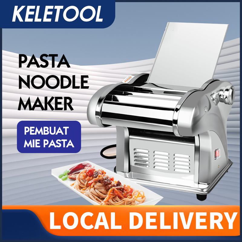 Jual pembuat mie pasta mesin penggiling mie listrik mesin pembuat mie ...