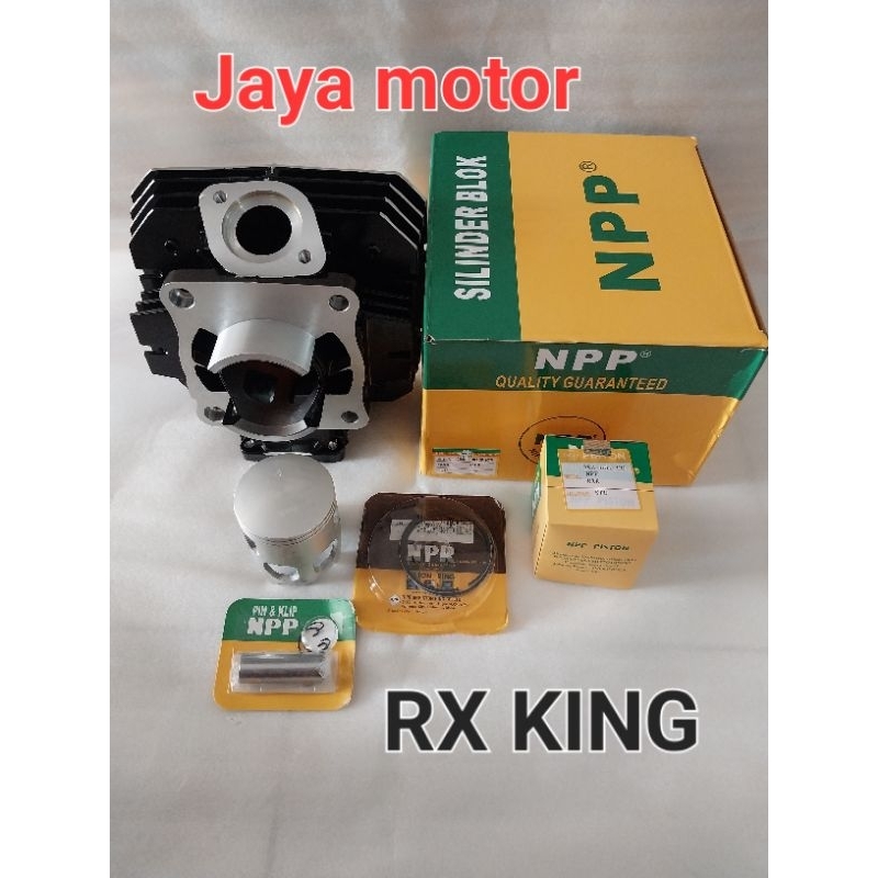 Jual Blok seher cylinder boring plus piston kit set paket RX-King RXK Npp | Shopee Indonesia