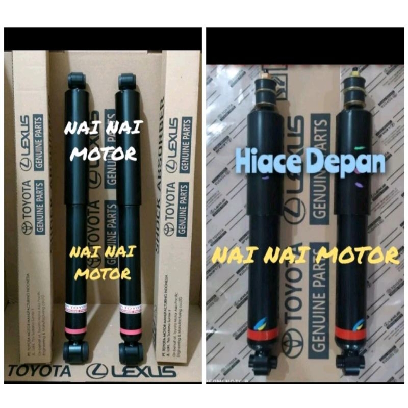 Jual shockbreaker toyota hiace commuter depan belakang original | Shopee Indonesia