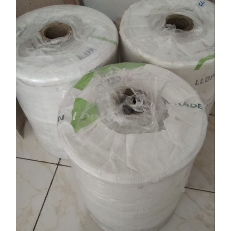 Jual Plastik PE Packing Ikan roll lebar 50cm tebal 80 micron | Shopee Indonesia