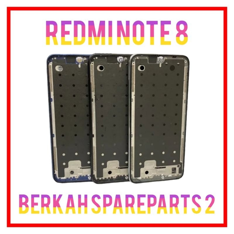 Jual FRAME BEZZEL TULANG TATAKAN LCD XIAOMI REDMI NOTE 8 ORIGINAL ...