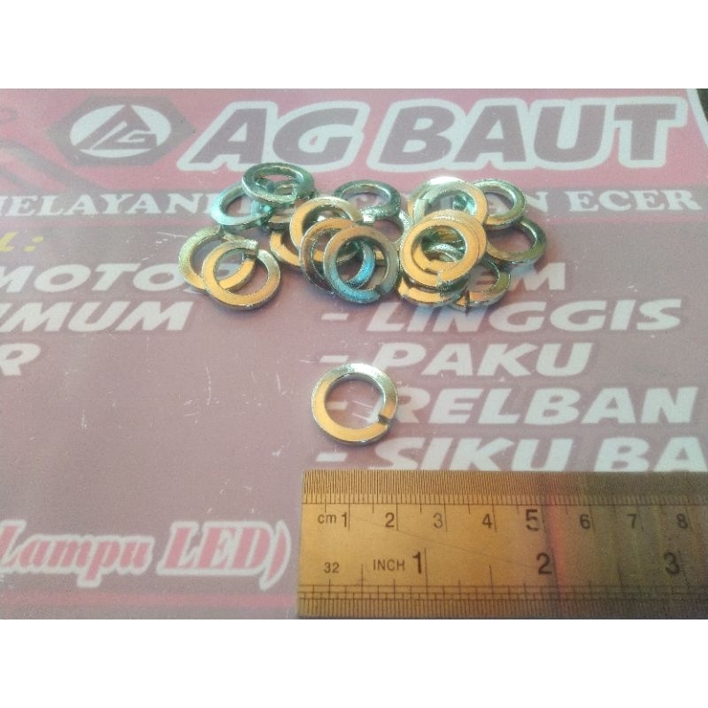 Jual Ring Per / Spring Washer M12 / Ring Ver M12 Galvanis ( Ring Per 17 ...