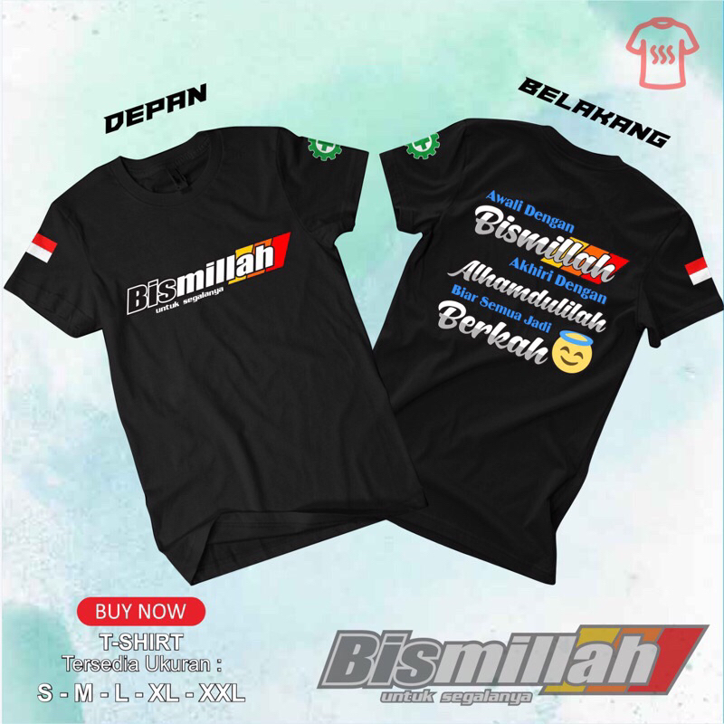 Jual Kaos Bismillah Untuk Segalanya / Kaos Distro Pria / Kaos Pria ... Jual Kaos Bismillah Untuk Segalanya / Kaos Distro Pria / Kaos Pria ...