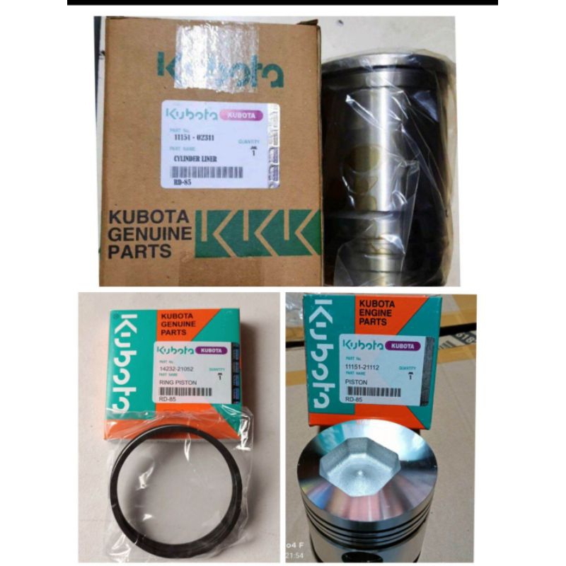 Jual RD85 DI 1/2 T Paket Liner,Piston,Ring 86mm Kubota | Shopee Indonesia