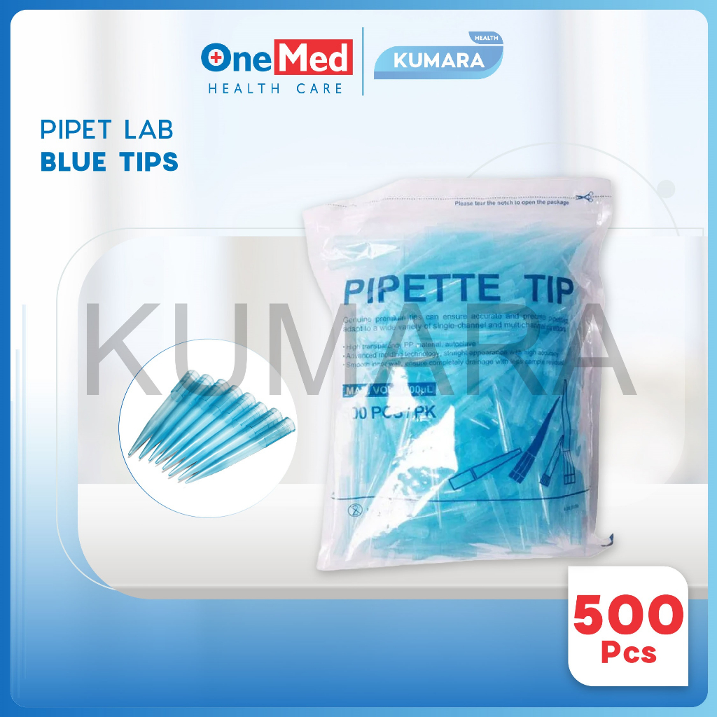 Jual ONEMED - Blue Tips Isi 500'S / PACK | Shopee Indonesia
