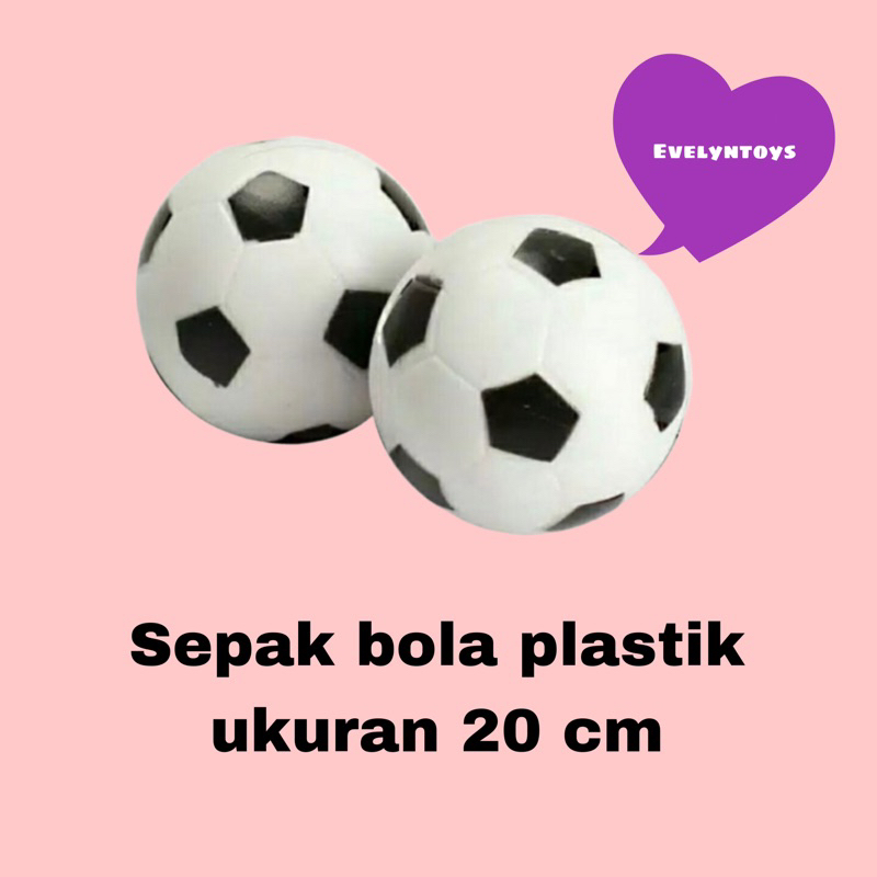 Jual Bola sepak plastik besar/mainan anak/mainan kekinian/mainan murah ...