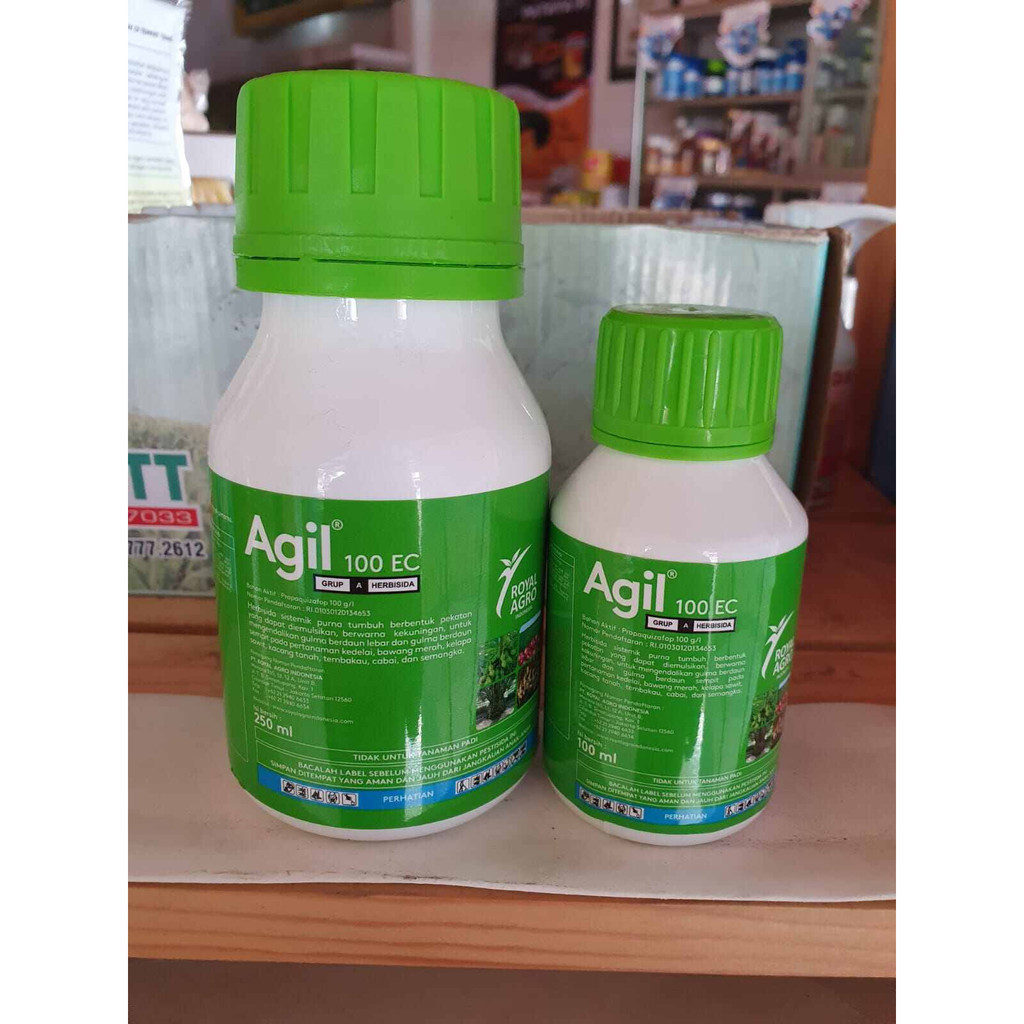 Jual Herbisida Agil 100EC - 250ml pembasmi rumput liar pada tembakau ...