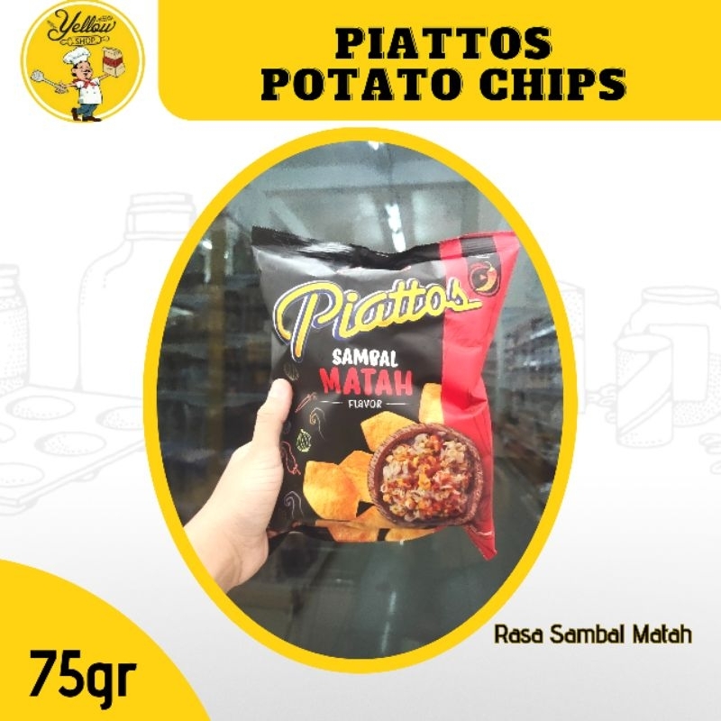 Jual PIATTOS POTATO CHIPS 75GR | Shopee Indonesia