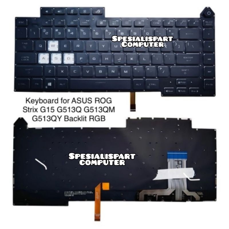Jual Keyboard for Asus ROG STRIX G15 G513QC G513QE G513QM G513QR G513RW ...