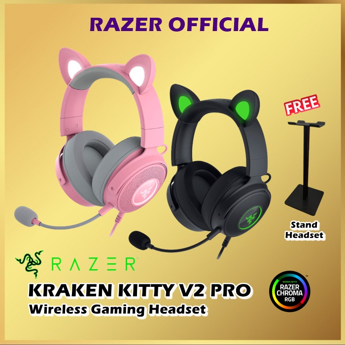 Jual Razer Kraken Kitty V2 Pro Wired RGB Headset Gaming | Shopee Indonesia