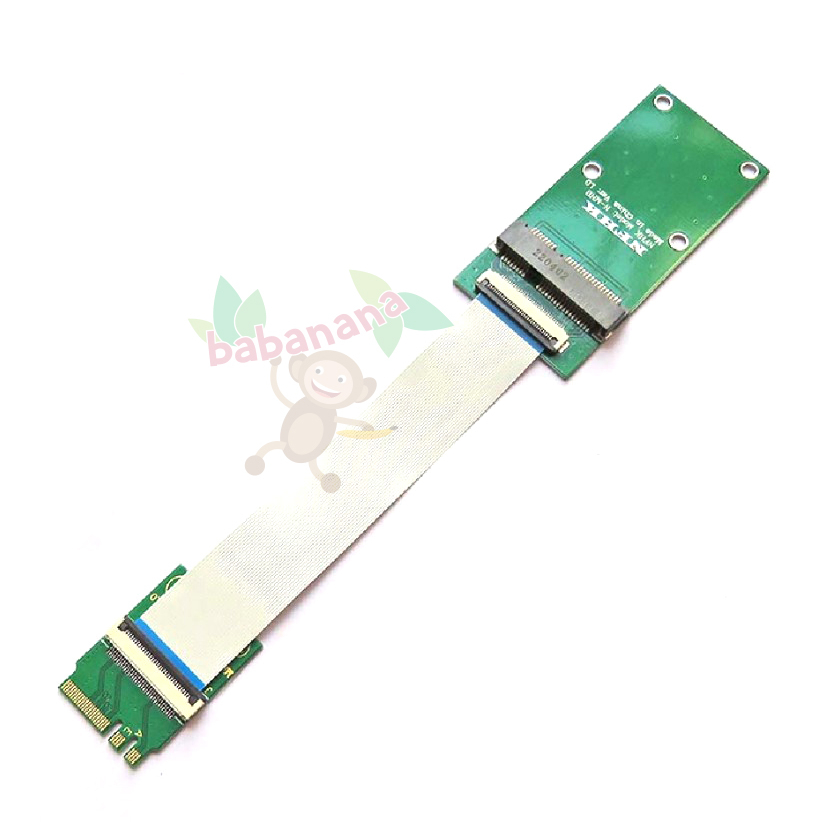 Jual Riser Adapter Cable for M.2 Wifi Port to Mini PCIE Laptop PCI ...
