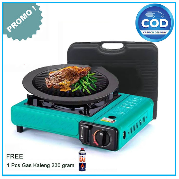 Jual Paket Barbeque/BBQ Set Kompor Portable + Tas Koper + BBQ Grill ...