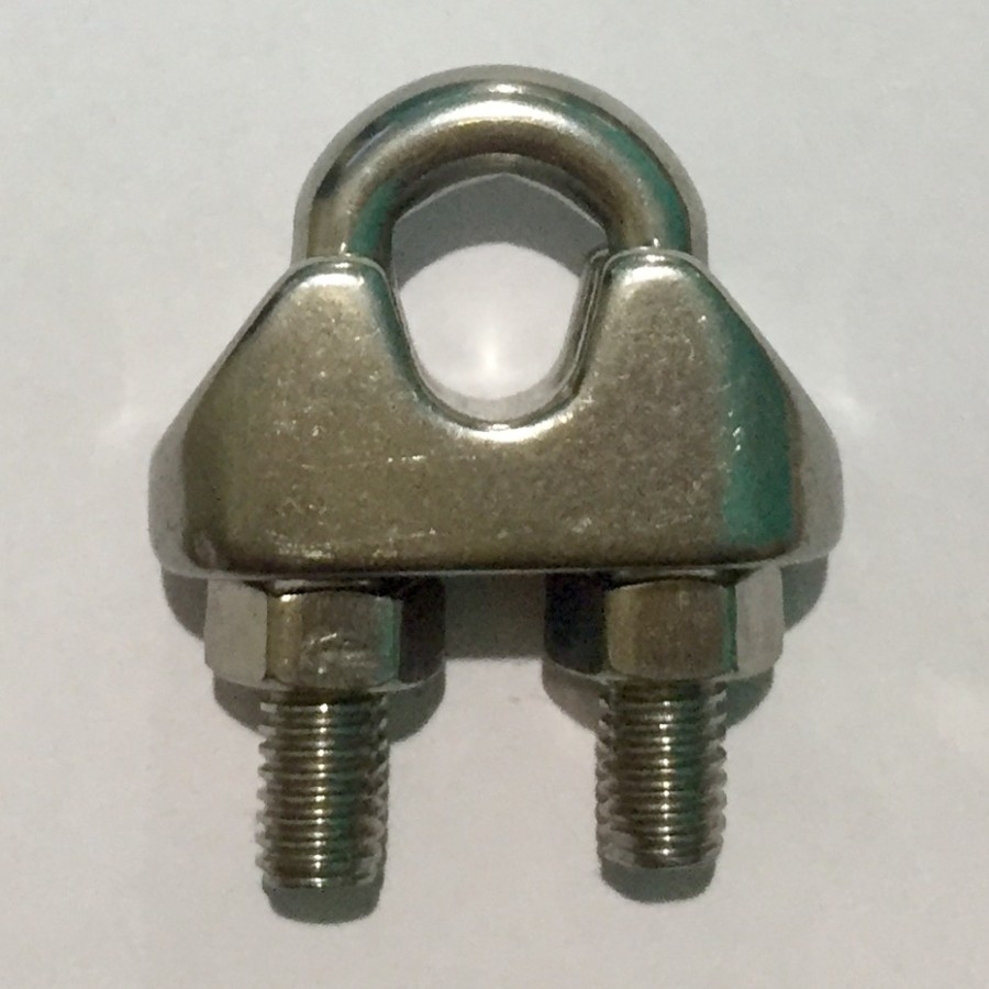 Jual Kuku Macan Full Stainless Steel 304 M5 5mm 3/16" inch Klem Sling ...