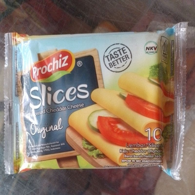 Jual Prochiz Keju Slice isi 10 pcs | Shopee Indonesia