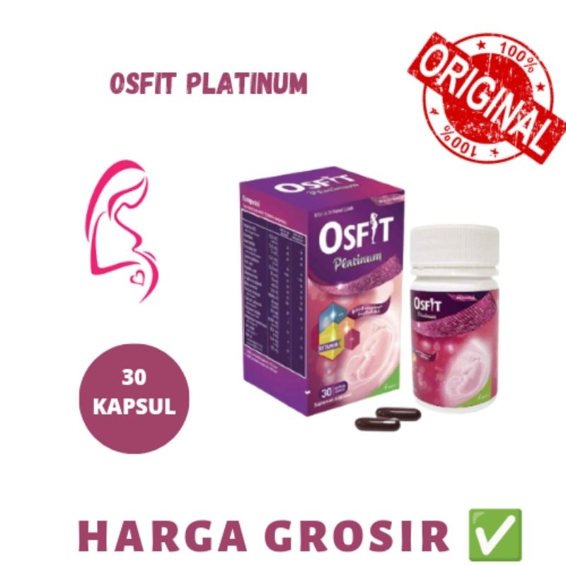Jual OSFIT PLATINUM - SUPLEMENTASI MULTIVITAMIN DAN MINERAL MASA ...