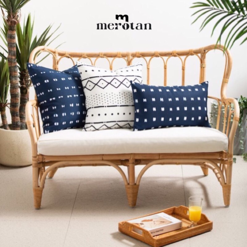 Jual Bangku Rotan / Kursi Rotan Estetik / Sofa Rotan | Shopee Indonesia