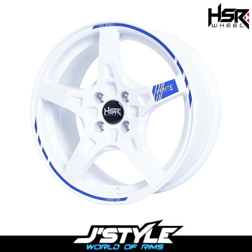 Jual HSR WHEEL PENTE RING 16 X 7 PCD 4X100 ET42 WHITE | Shopee Indonesia