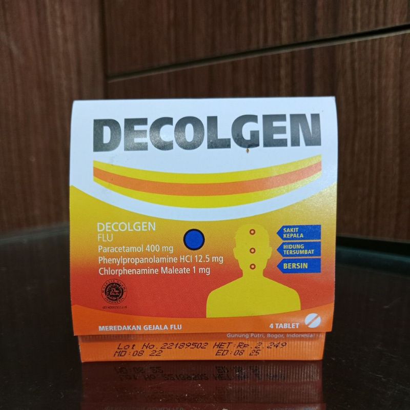 Jual Decolgen (1 Blister isi 4 tablet) | Shopee Indonesia
