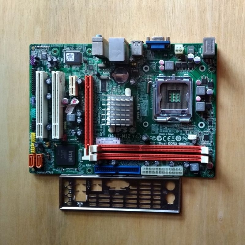 Jual MOBO MOTHERBOARD MAINBOARD INTEL LGA 775 merk ECS G41T-M12 ...