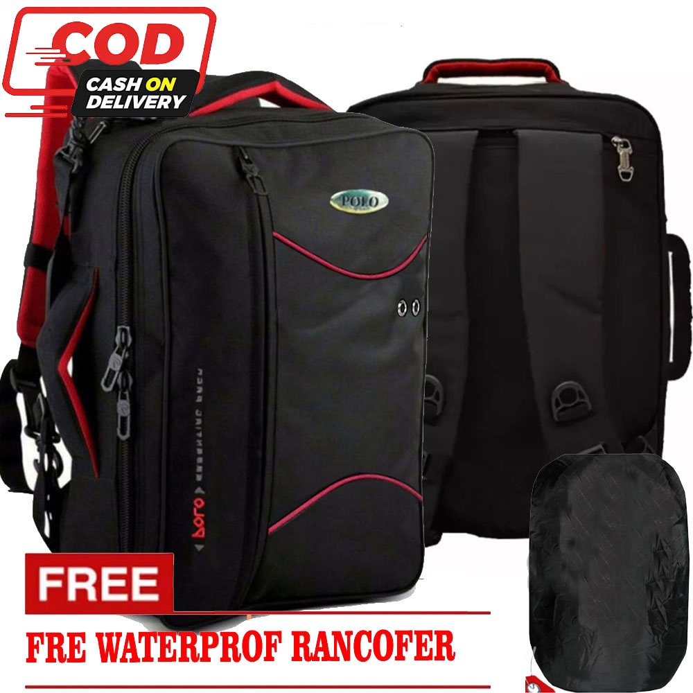 Jual RELPICK MURMER Tas Ransel Laptop Multifungsi Tas 3in One Polo OO23 ...