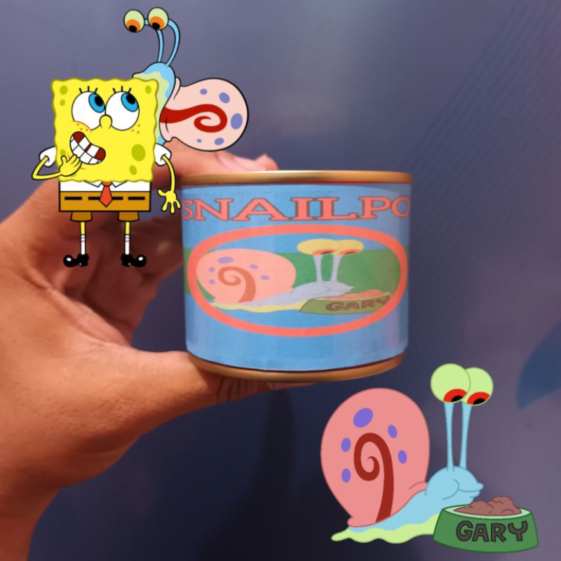 Jual Snailpo/snail food gary spongebob | Shopee Indonesia