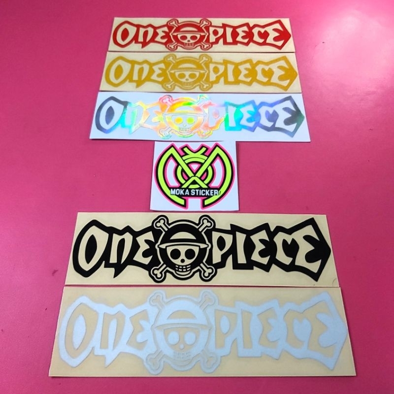 Jual STICKER ONE PIECE TULISAN CUTTING | Shopee Indonesia