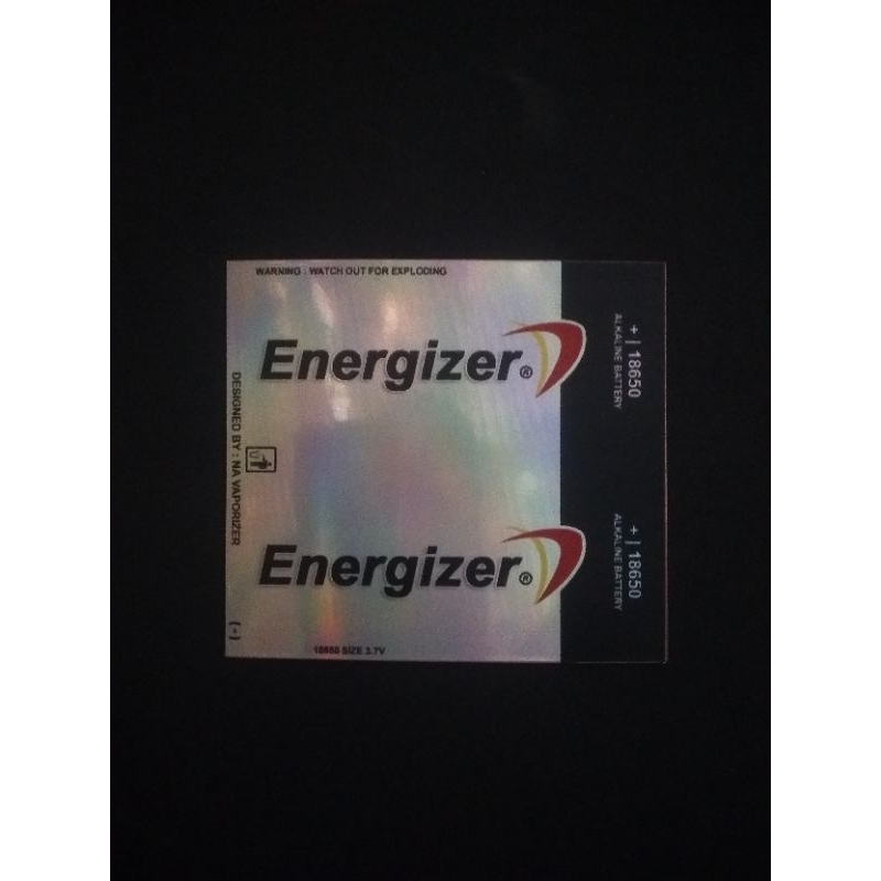 Jual stiker wrap baterai 18650 custom | battery wrap | Shopee Indonesia