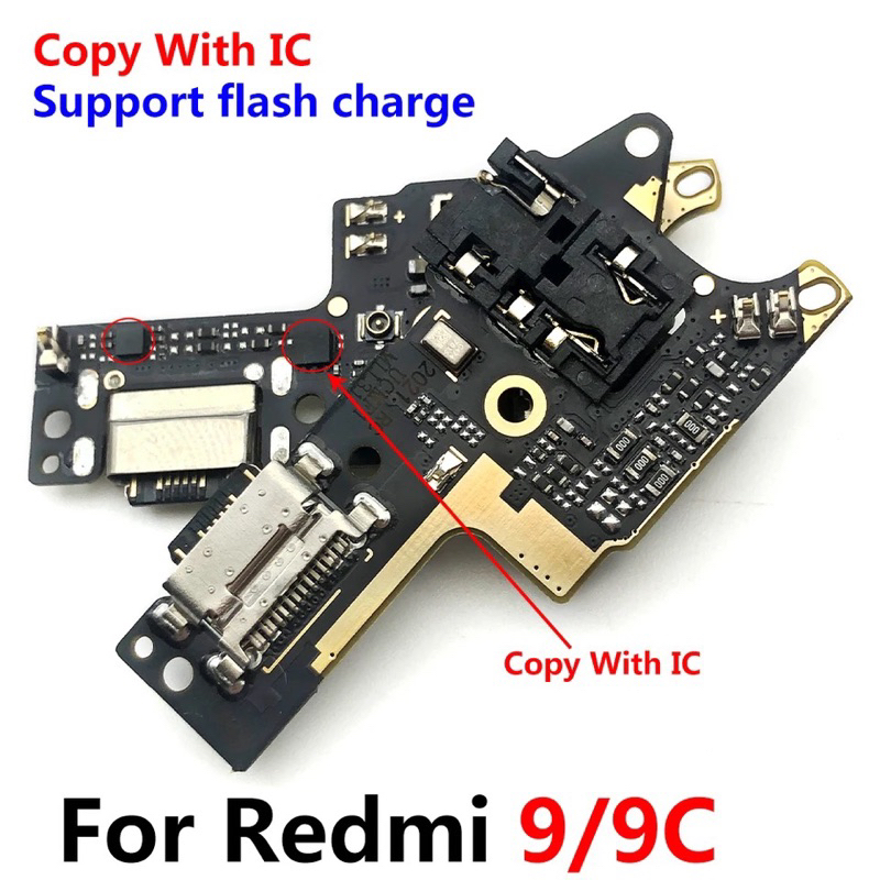Jual CHARGER XIAOMI REDMI 9A / 9C CONECTOR CAS + MIC | Shopee Indonesia