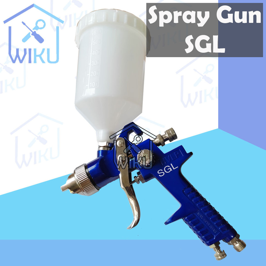 Jual Sagola SGL H88G Spray Gun Alat Semprot Cat HVLP Tabung Atas Nozzle ...