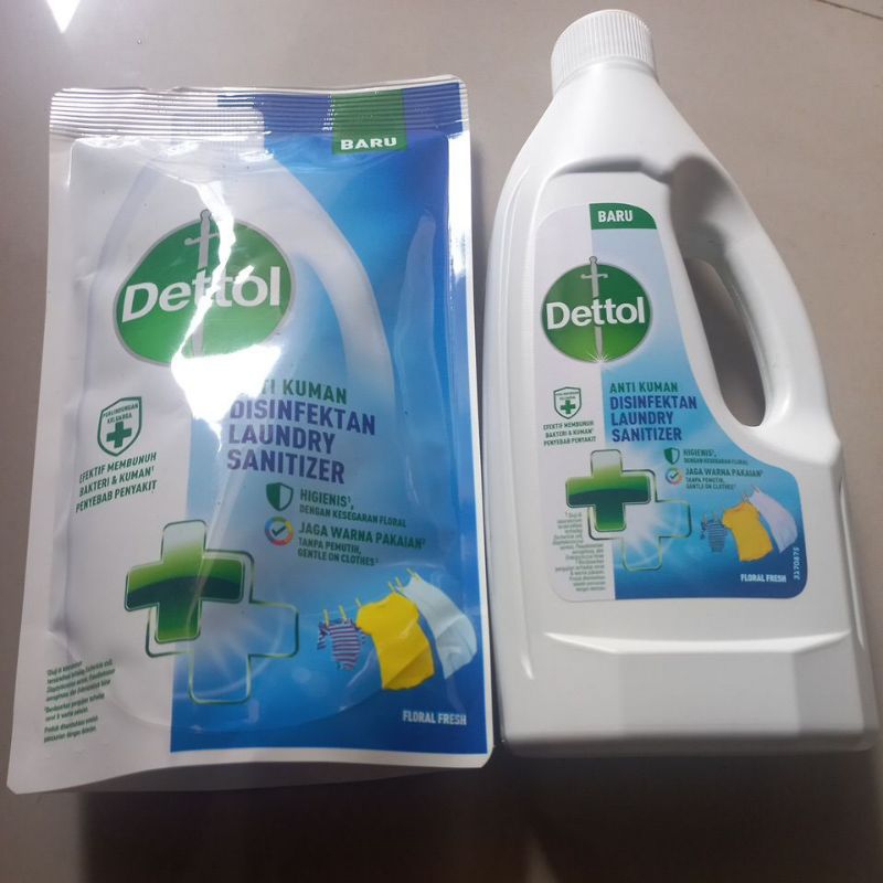 Jual dettol disinfektan laundry sanitizer 450/500ml | Shopee Indonesia