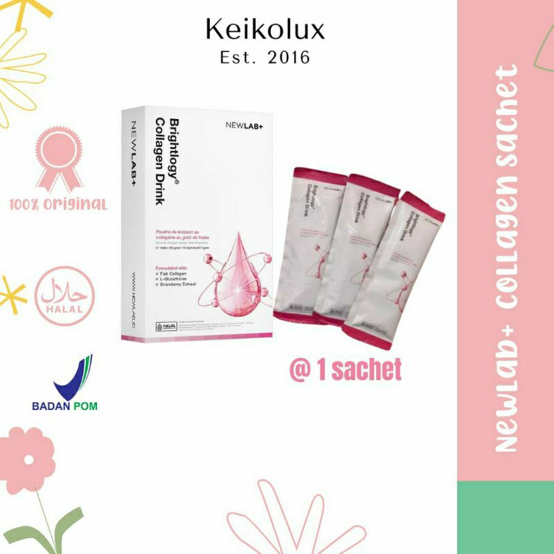 Jual Newlab+ Collagen 1 Sachet (was Beaudelab) | Shopee Indonesia
