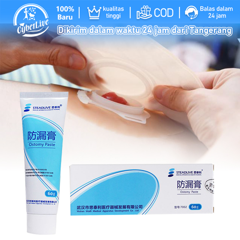 Jual Steadlive Convatec Stomahesive Pasta 60g Pasta Colostomy Bag / Lem ...