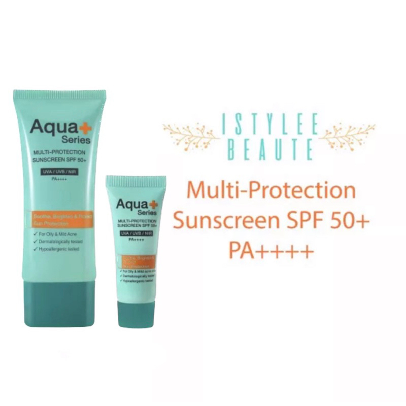 Jual Aqua+ Series Multi Protection Sunscreen SPF 50+ - Aquaplus ...