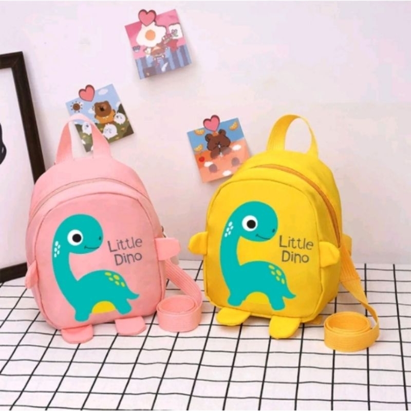 Jual Tas Anak tk paud motif dino tas Paud TK | Shopee Indonesia