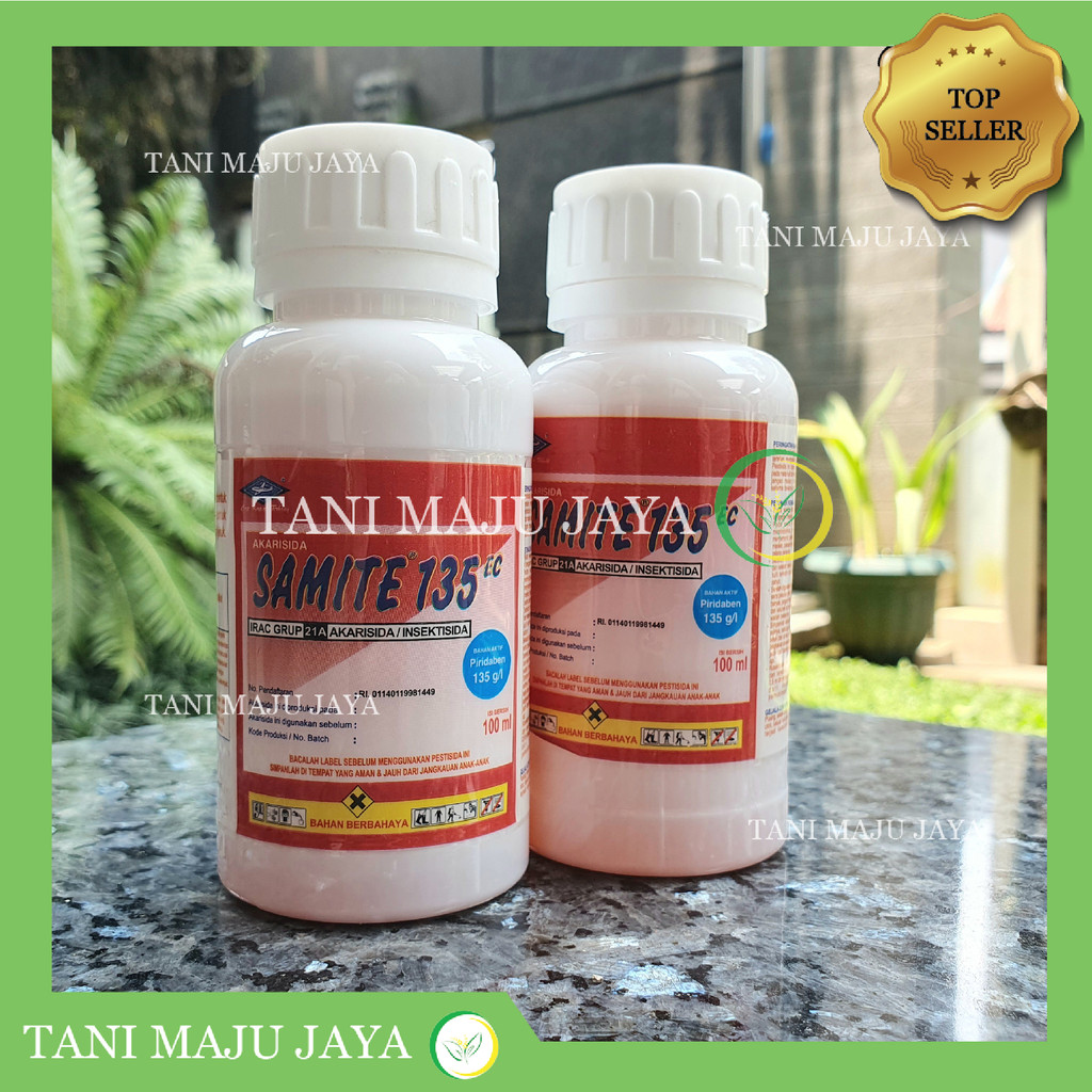Jual Akarisida Samite 135EC 100 ml Obat Pembasmi Hama Tungau ...