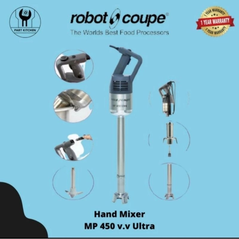 Jual Preparation Line Hand Mixer Robot Coupe Model MP 450 Combi Ultra ...