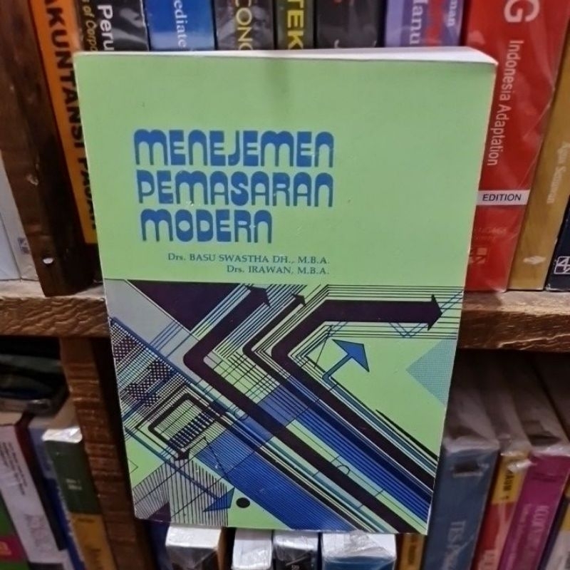Jual Manajemen pemasaran modern by Drs Basu Swastha | Shopee Indonesia